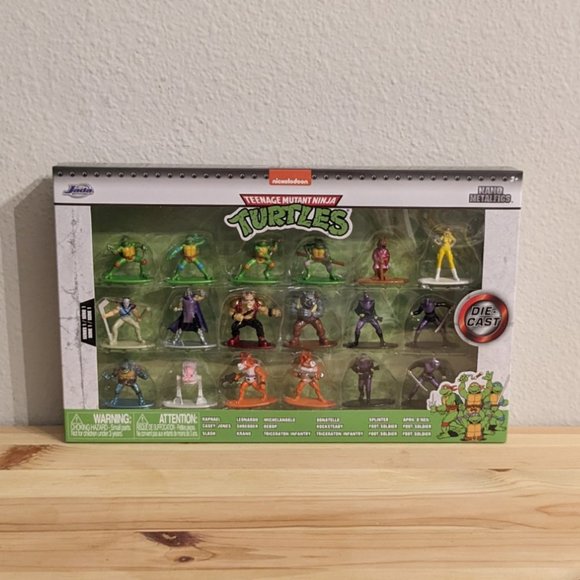 Nickelodeon | Toys | Teenage Mutant Ninja Turtle Tmnt Jada Nano ...